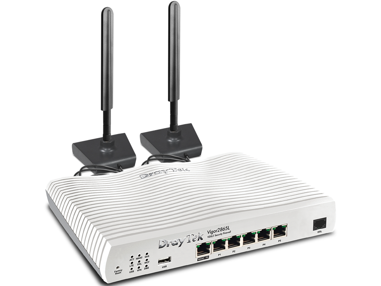 Draytek Vigor 2865L Multi WAN Cat6 4G LTE Router, supports 32x VPN ...